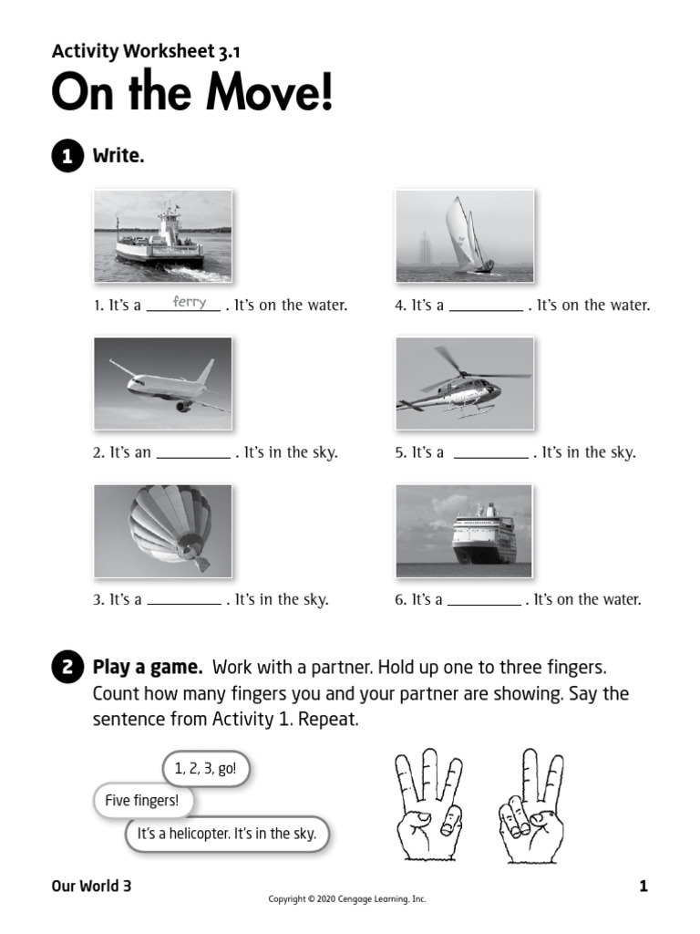 Ow3 Worksheet 3.1 Ame 0 | PDF