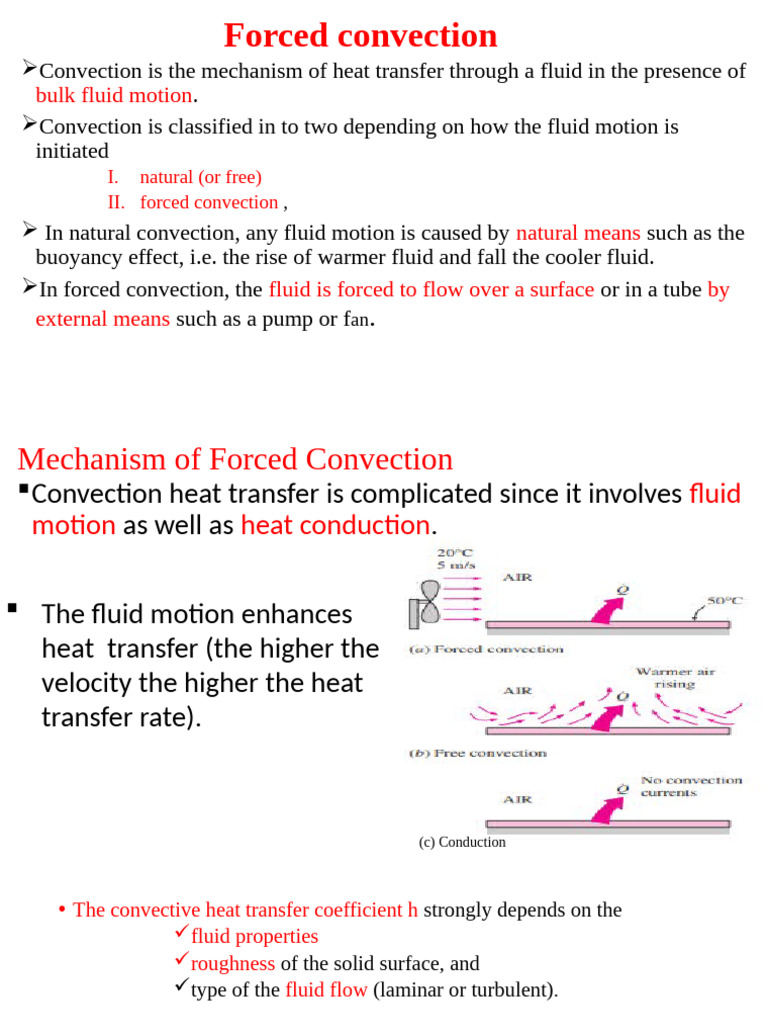 Convection Heat Transfer | PDF | Boundary Layer | Thermal Conduction