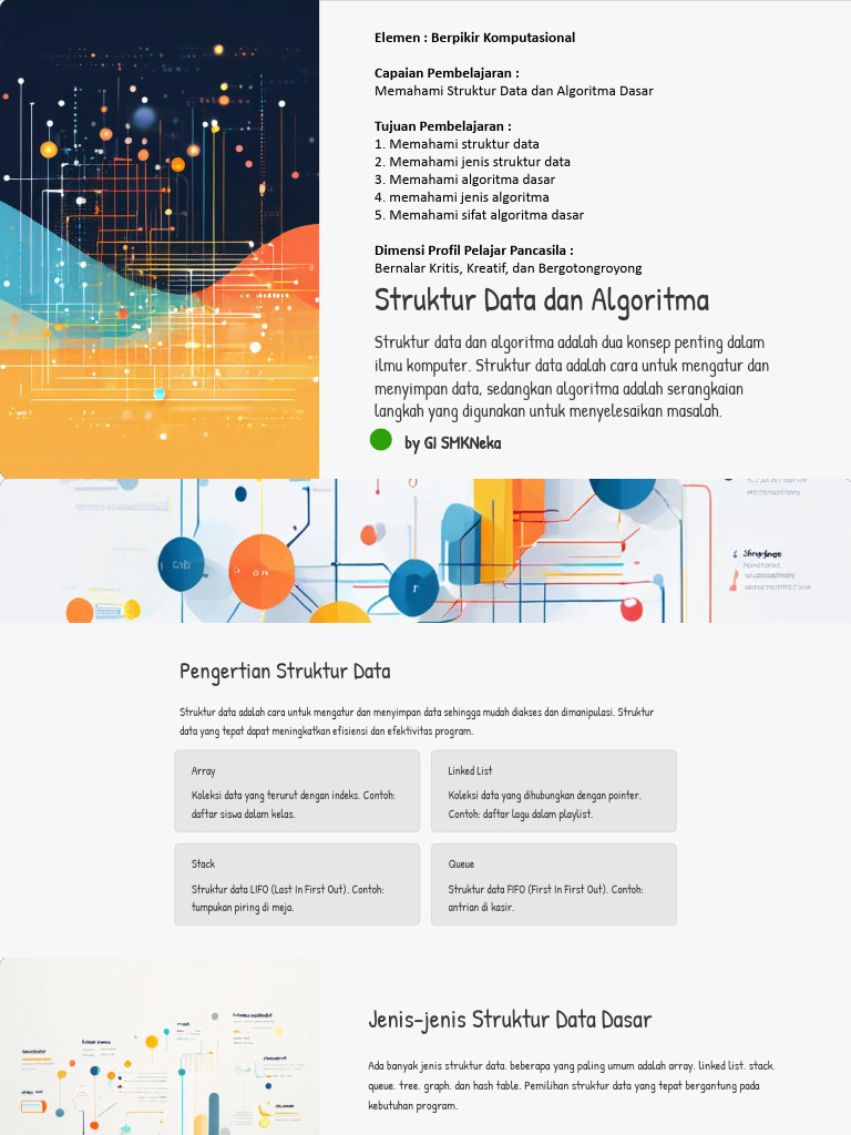 02-Struktur Data Dan Algoritma | PDF