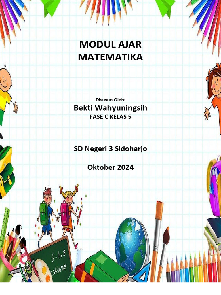 Modul Ajar Mat Pecahan Fix | PDF