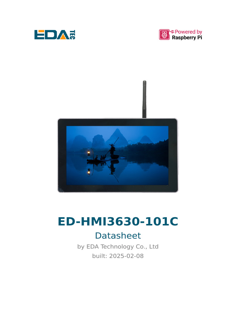 ED HMI3630 101C Datasheet en | PDF | Raspberry Pi | Information And Communications Technology