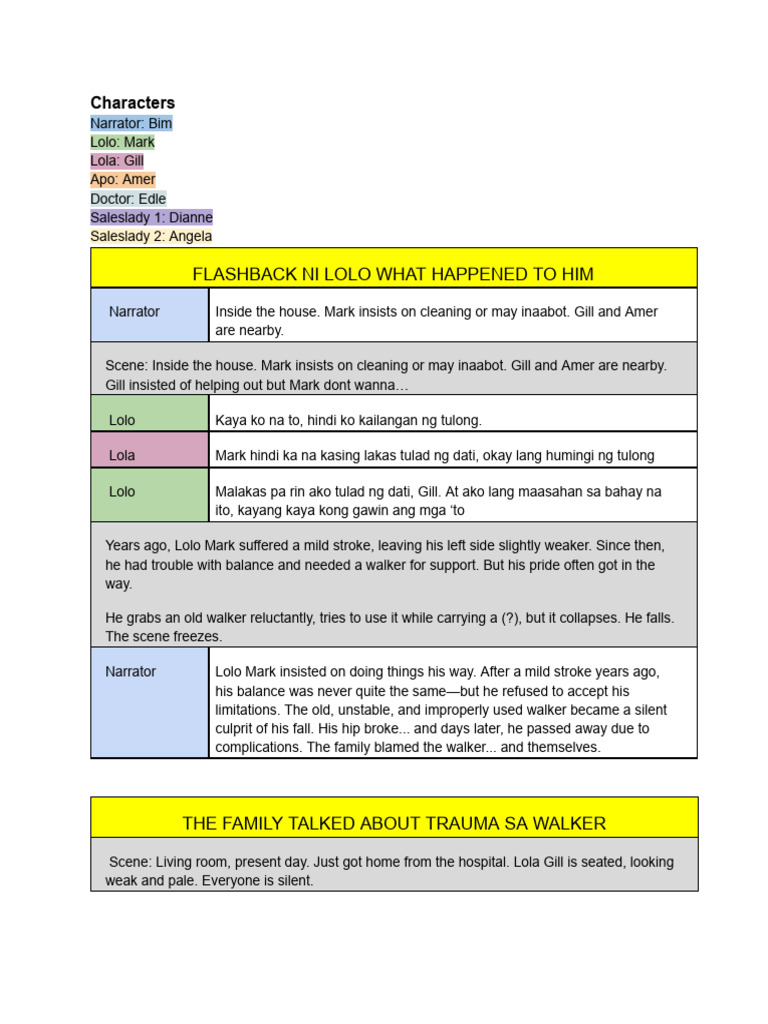 Assistive Device Script | PDF