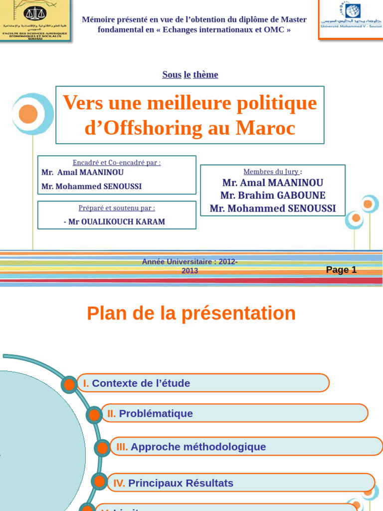 Offshoring PPT fINAL | PDF | Microsoft Powerpoint | Délocalisation