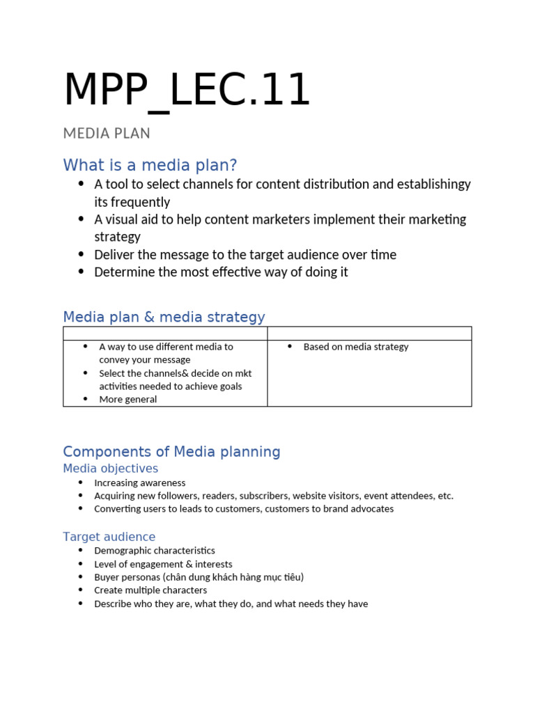 MPP_Lec.11 | PDF