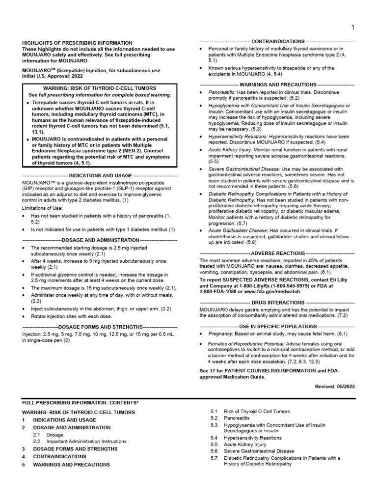S 000 LBL | PDF | Diabetes | Drugs
