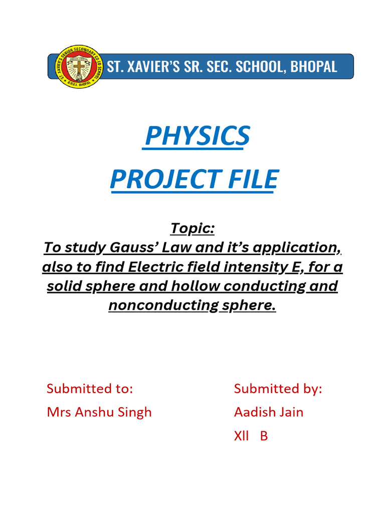 Physics Project PDF | PDF