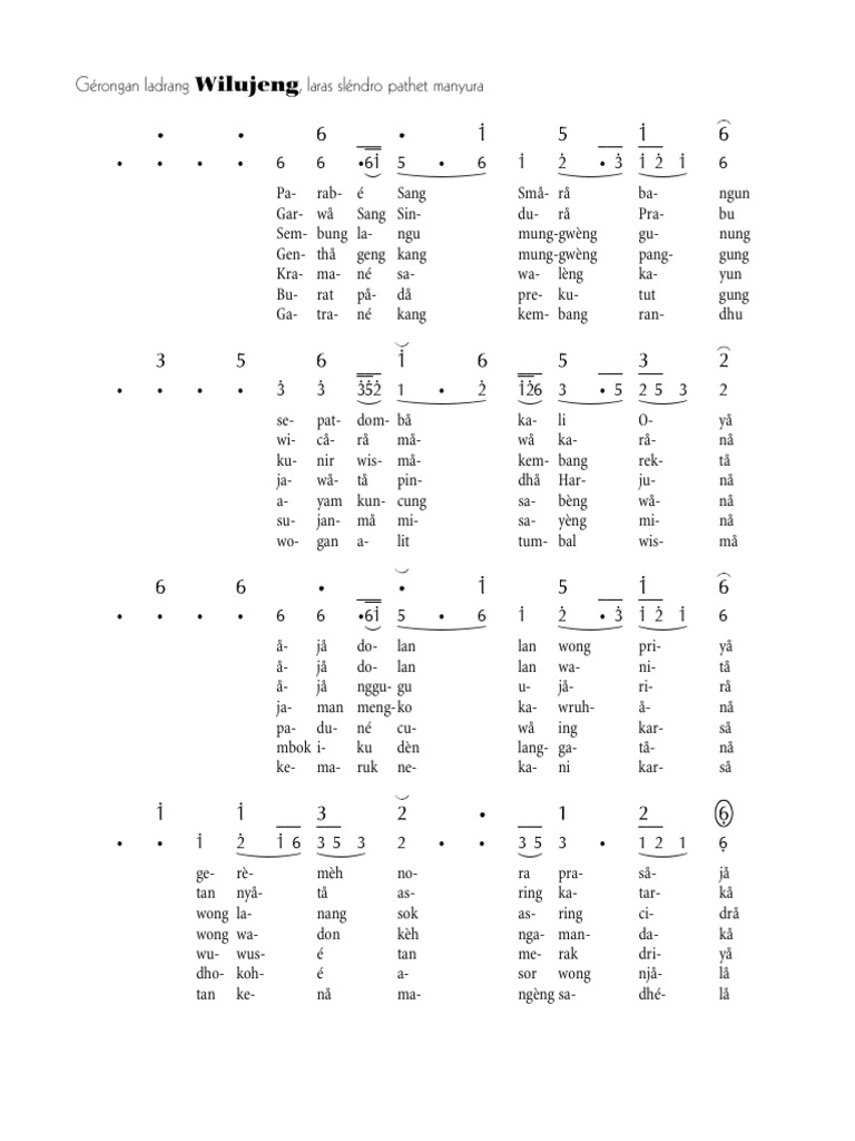 Wilujeng | PDF