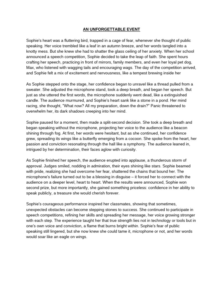 Narrative Writing - 1 | PDF