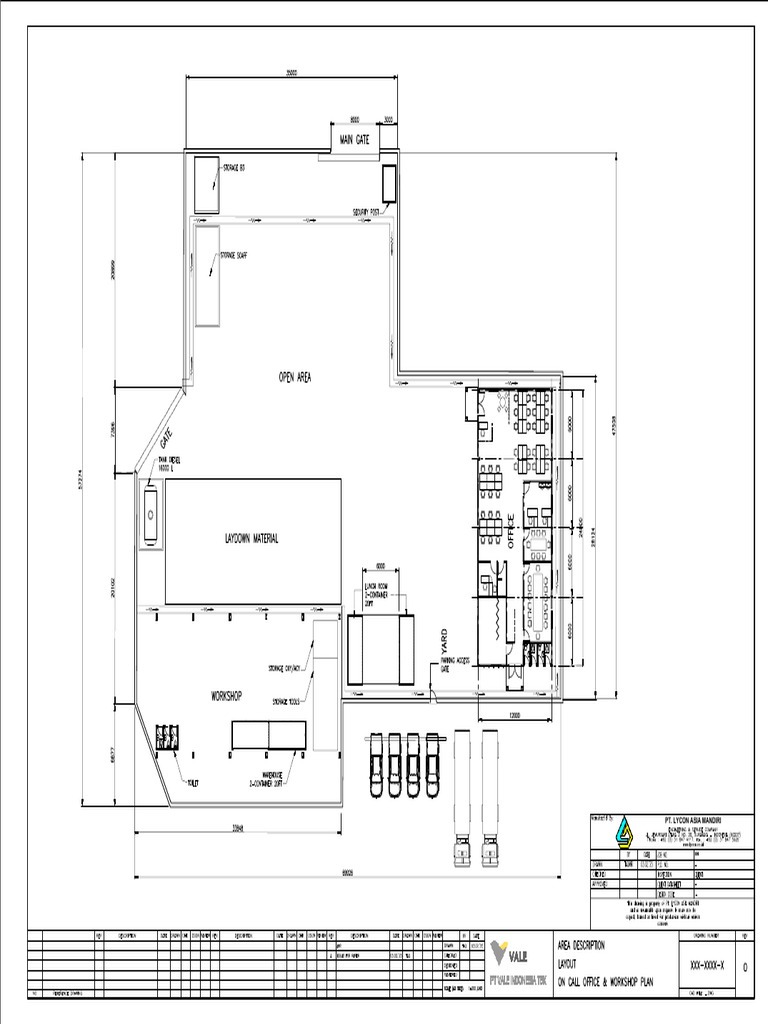 Layout Office & Workshop | PDF