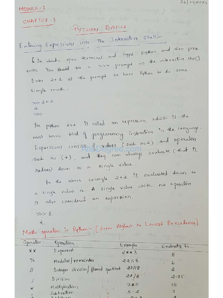 Module 1 Watermark | PDF