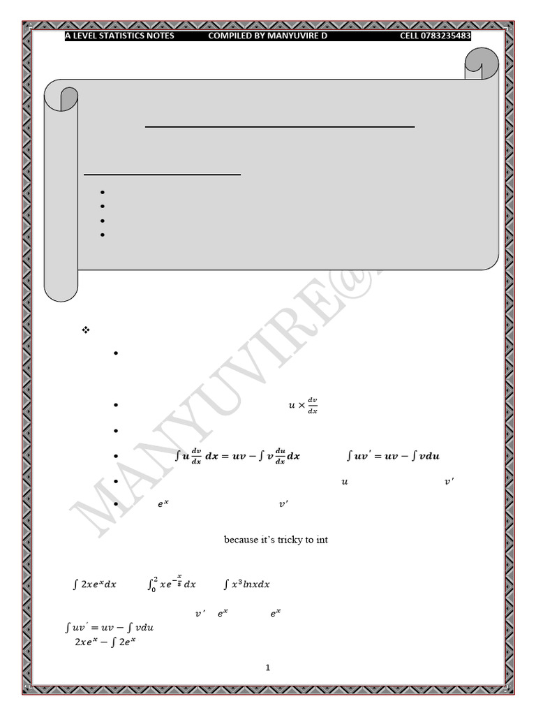 Exponetial Distribution Notes | PDF | Probability Distribution ...