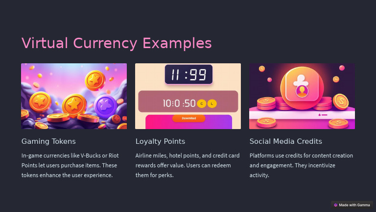 Virtual Currency Examples | PDF
