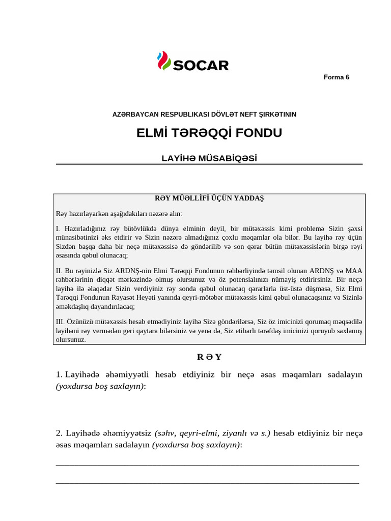 Forma 6 | PDF