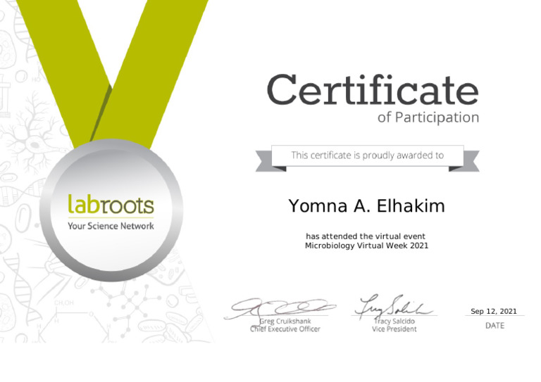 Labroots Completion 4337 | PDF