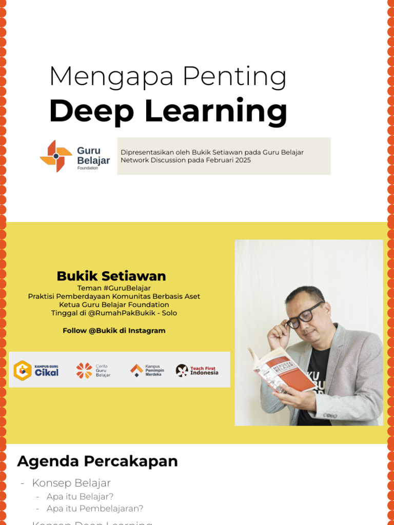 Pentingnya Deep Learning di Pendidikan | PDF