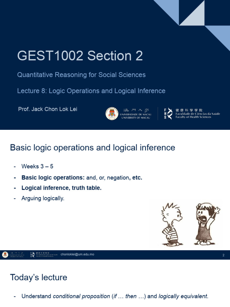 Lecture08_GEST1002_002_20250213 | PDF | Logic | Argument