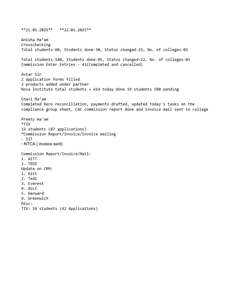 NTCA (Invoice Sent) | PDF