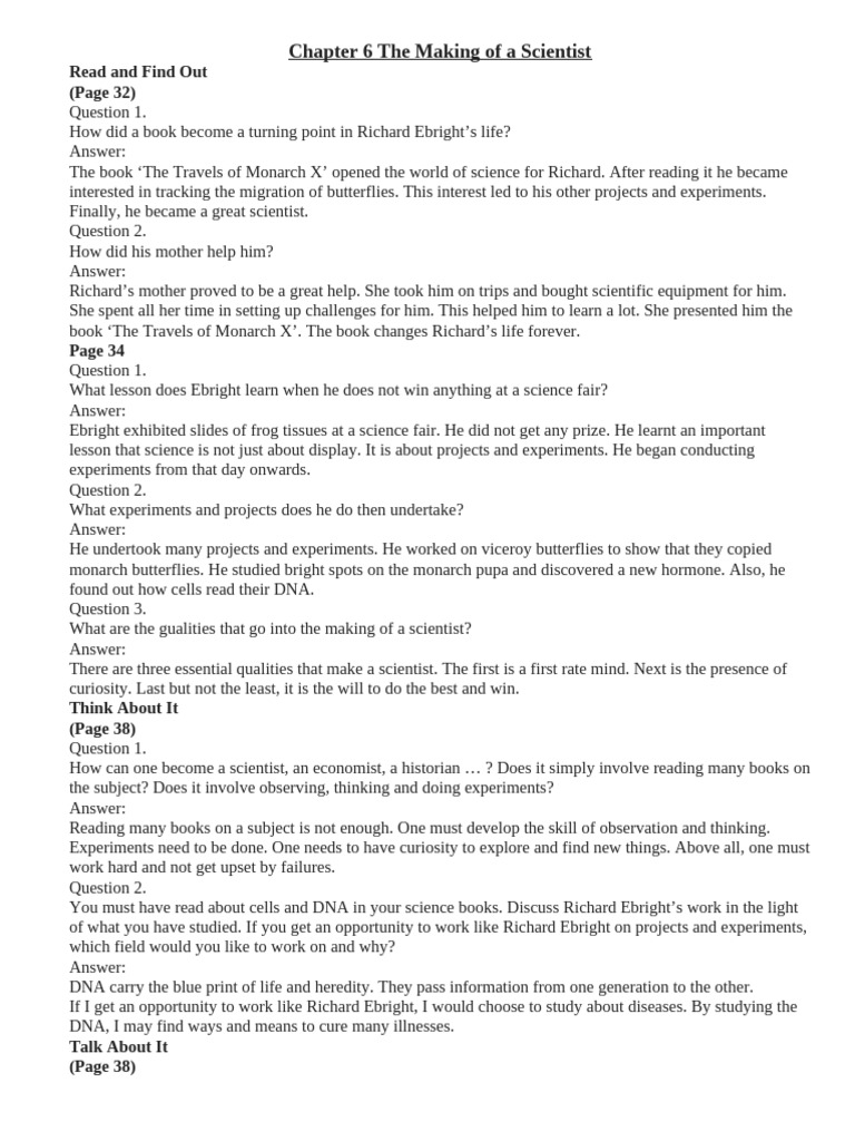 Chapter 6 The Making of A Scientist | PDF | Force | Matter