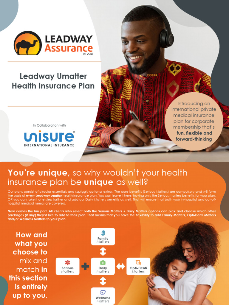 UM - Leadway - Membership Brochure (2024) | PDF | Childbirth | Patient