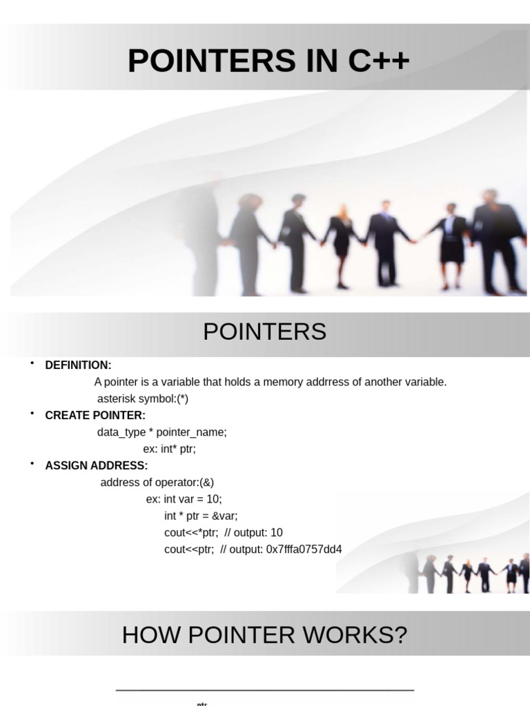 Pointers in C++ | PDF