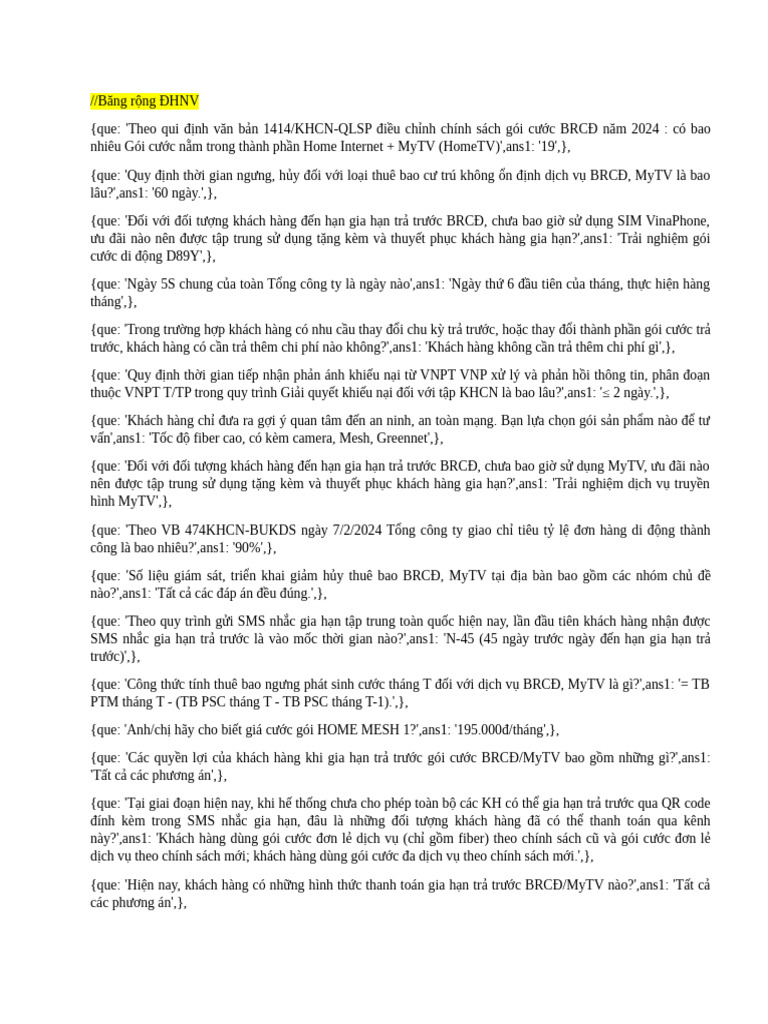 ĐGNL - BRCD - ĐHNV - Q2.2024 | PDF