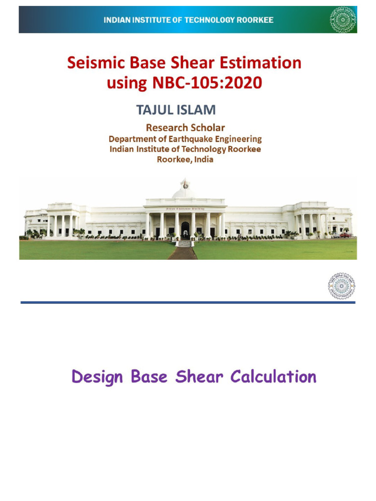 Storey_Shear_Distribution_from_Seismic_Base_Shear_1733912422 | PDF