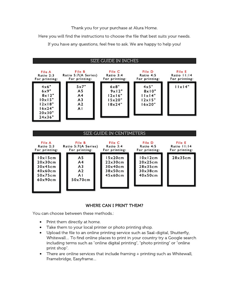 Instructions | PDF