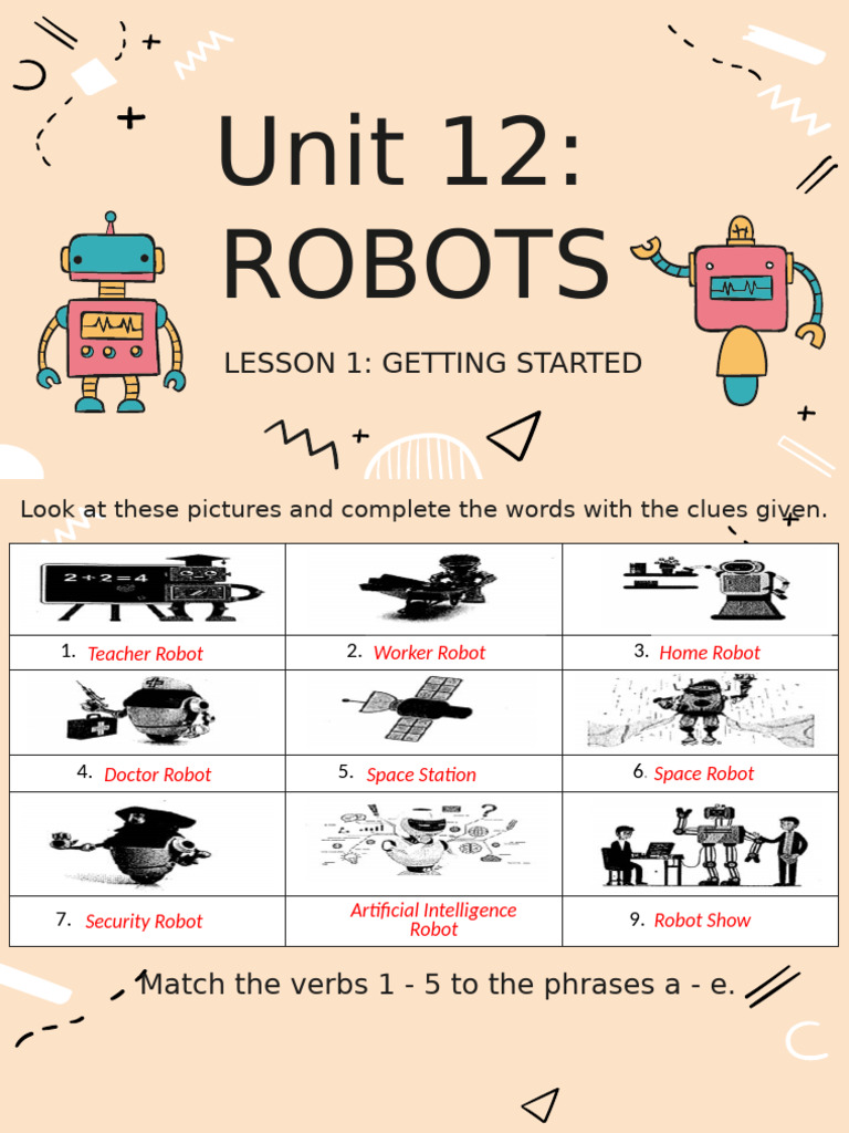 G6 Unit 12 Lesson 1 | PDF | Linguistics | Syntax