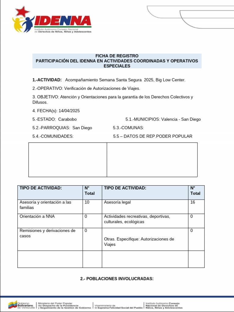 Instr Operativos 2025 (1) - 1 | PDF | Violencia doméstica | Abuso infantil