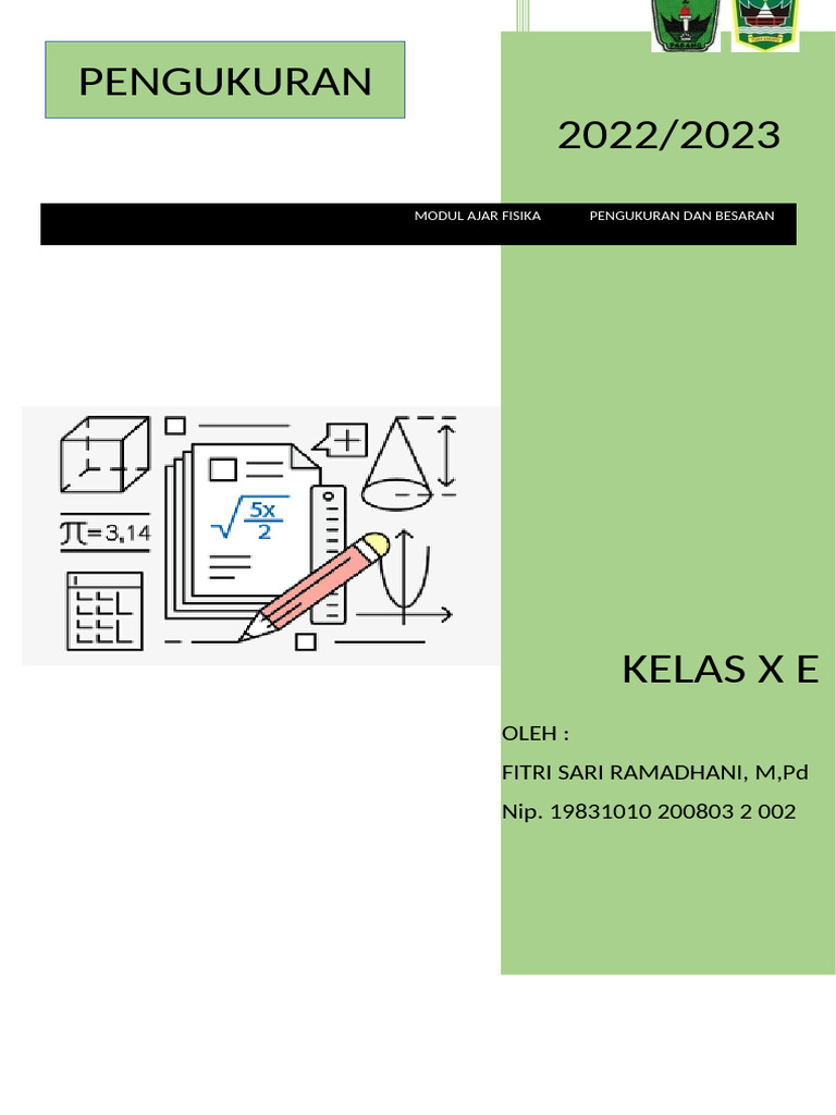 MODUL AJAR - Besaran | PDF
