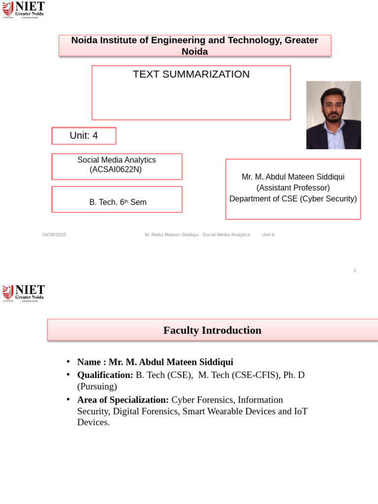 Unit4_M. Abdul Mateen | PDF | Cluster Analysis | Statistical Classification