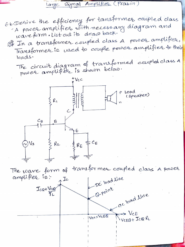 5 Large Signal Amplifier | PDF
