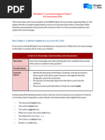 IB English Paper 2 Sample Responses | PDF | Plays