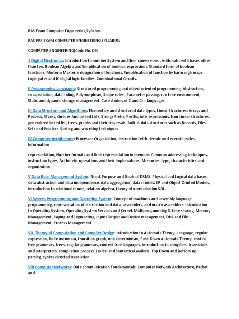 Comp Engg | PDF | Databases | Programming Language