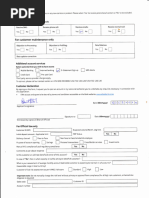 Kina Bank Personal Account Opening Form | PDF | Banks | Cheque