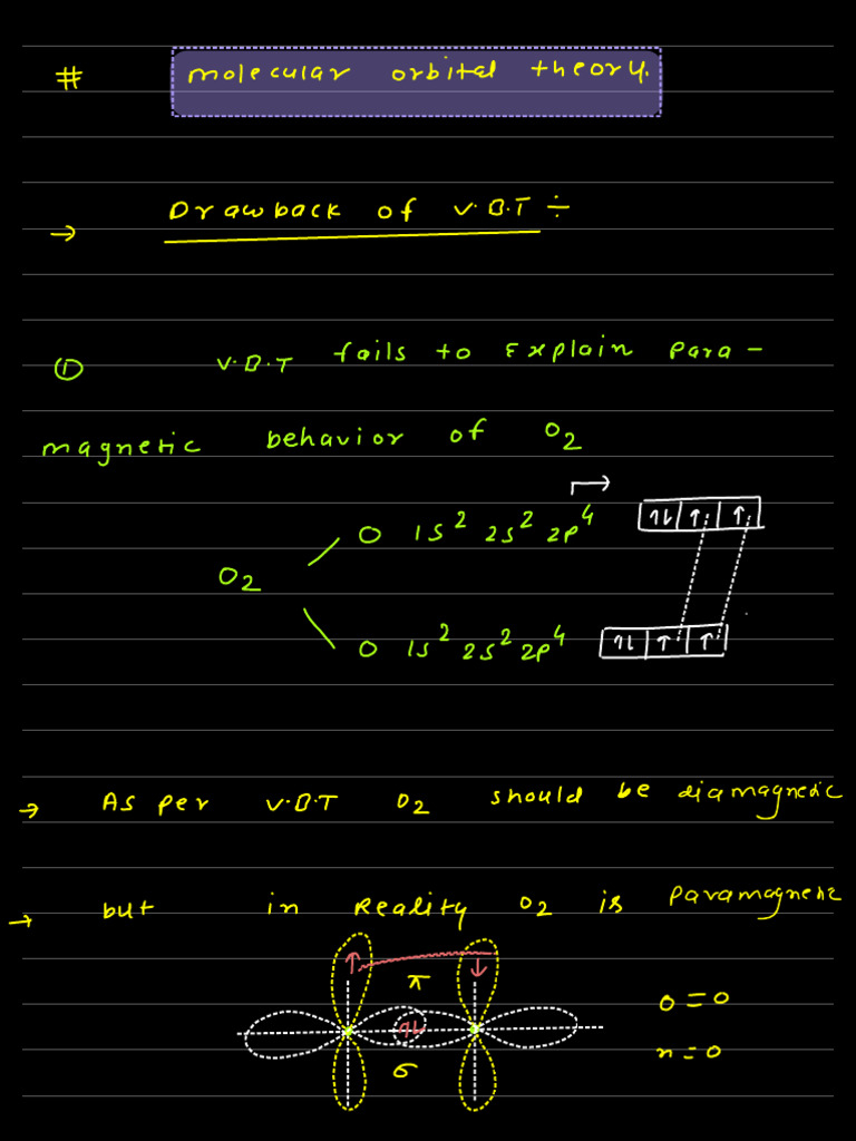 Molecular Orbital Theory | PDF | Molecular Orbital | Chemical Bond
