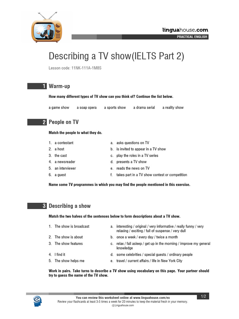 describing-a-tv-show-ielts-speaking-part-2-british-english-teacher-bw | PDF