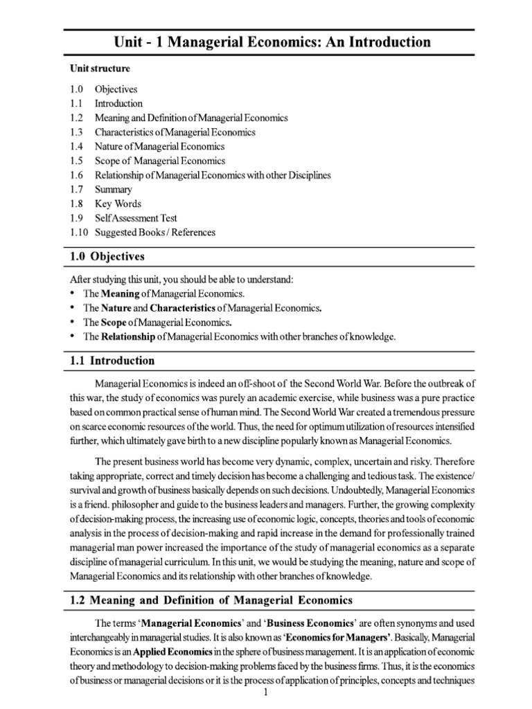 Unit 1 Material | PDF