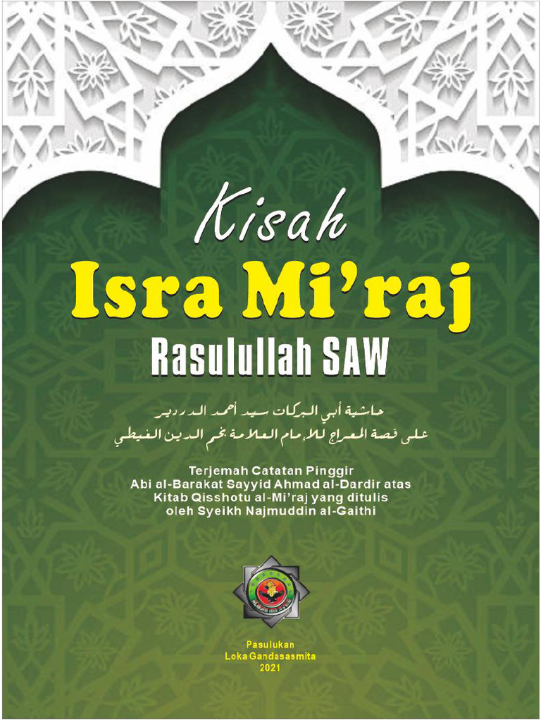 Kisah Isra Miraj Nabi SAW (Terjemah dari Kitab Dardir Qishshah al-Miraj) | PDF