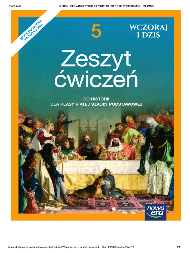 Wczoraj I Dziś Historia 5 Cwiczenia | PDF