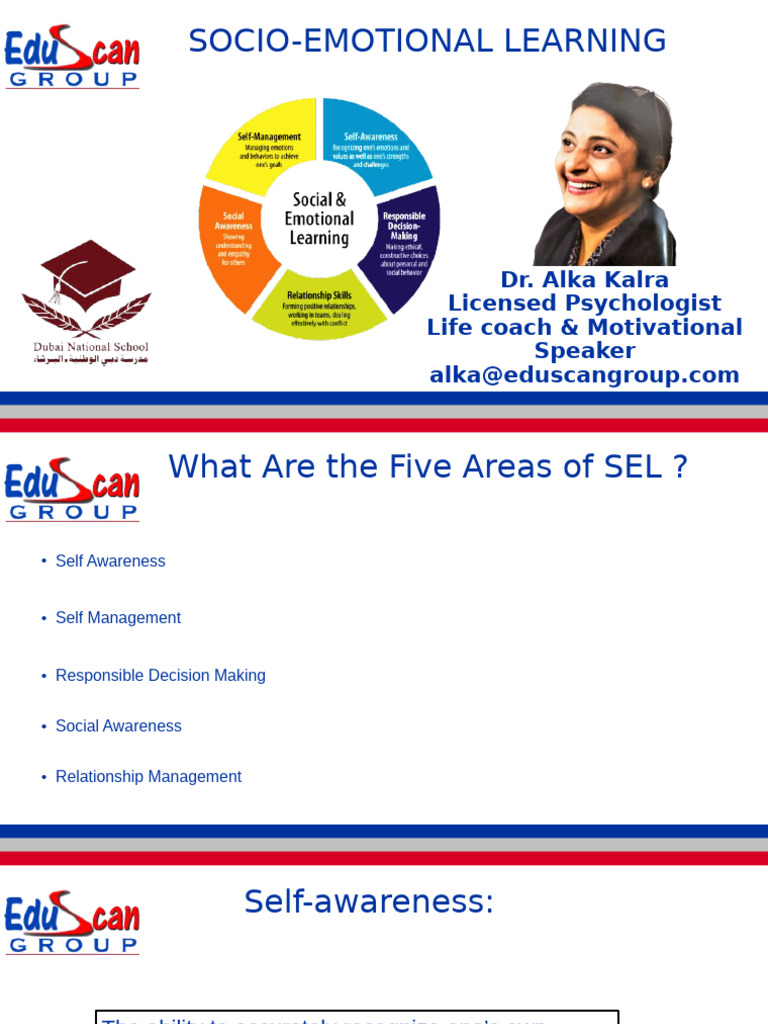 Socio-Emotional Learning by DR Alka | PDF | Decision Making | Emotions