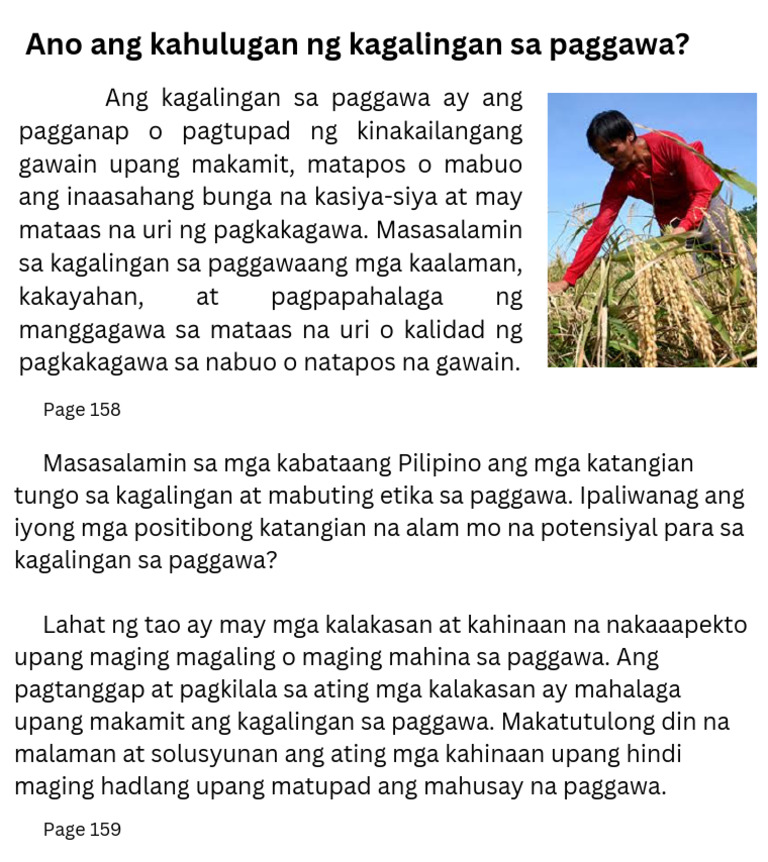 Ap Paggawa | PDF