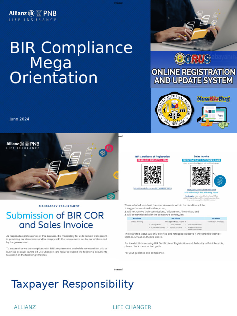 2024 BIR Registration + Sales Invoice Requirements Guide (1) | PDF ...