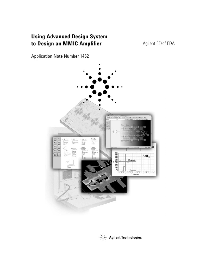Using Advanced Design System To Design An Mmic Amplifier: Agilent Eesof ...