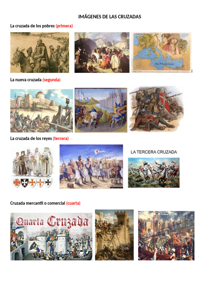 Imágenes de las Ocho Cruzadas | PDF