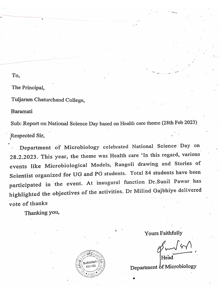 36 Microbiology - Science Day | PDF