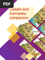 Ladakh Vs Karnataka Comparison | PDF