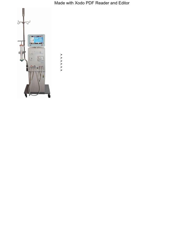 Nipro Surdial 55 S Hemodialysis Machine | PDF | Hemodialysis