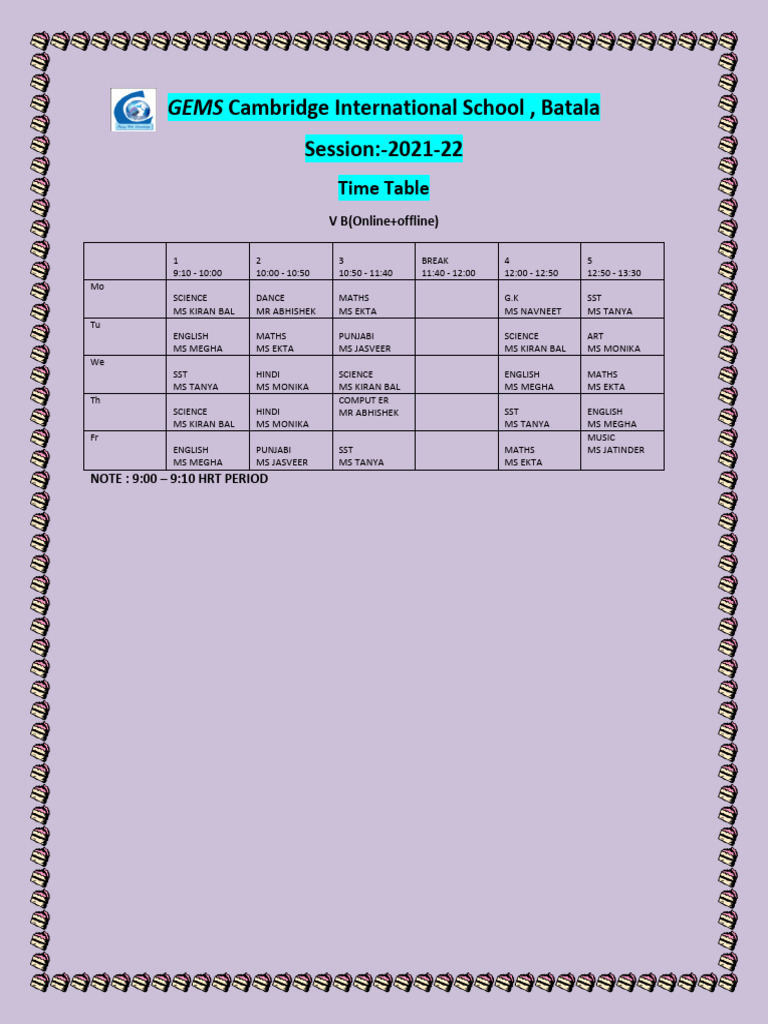 Grade V B | PDF