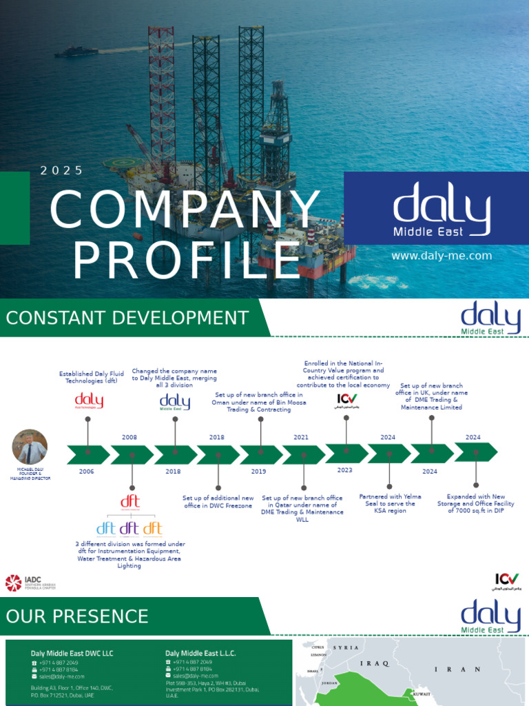 Daly Middle East: Solutions & Services | PDF | Valve | Lighting